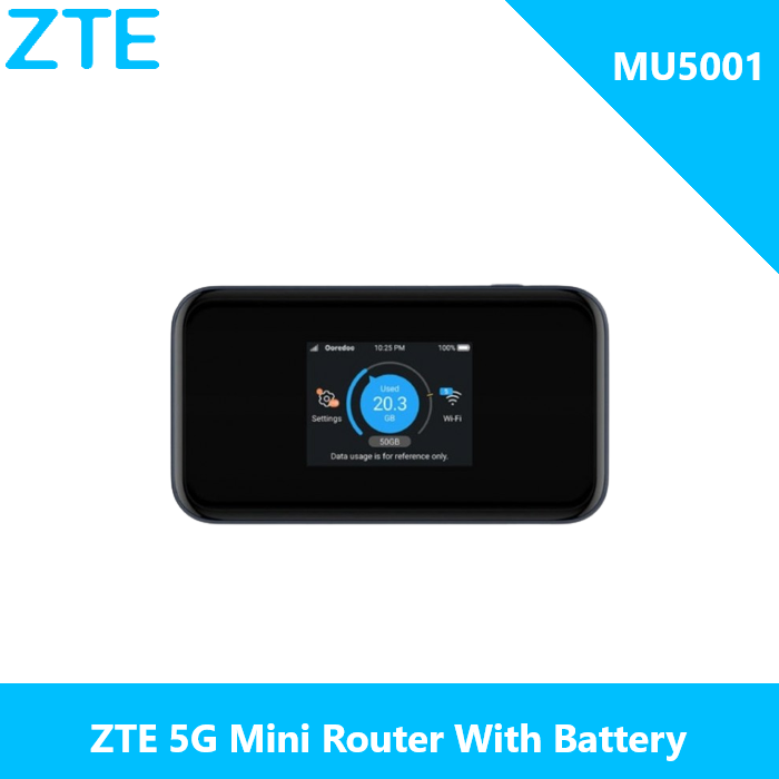 ZTE MU5001 5G Mini Router With Battery | Innox Technologies LLC ...